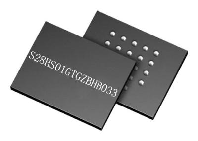 China S28HS01GTGZBHB033 Integrated Circuit Chip 200MHz 24-FBGA FLASH NOR Memory Chips for sale