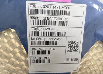 China G846A050210T1HR SMD Integrated Circuit Chip Tubes And Wire Housings for sale