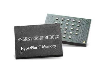 China Integrated Circuit Chip S26KS128SDPBHB020 Memory Chip 24-FBGA NOR Flash Memory IC for sale