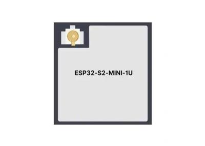 China 2.4GHz WiFi Transceiver Module ESP32-S2-MINI-1U-N4R2 65-SMD Module 150Mbps for sale