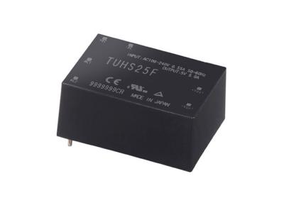 China 6-DIP Module TUHS25F12 12V 2.1A Enclosed AC DC Converters , Integrated Circuit Chip for sale