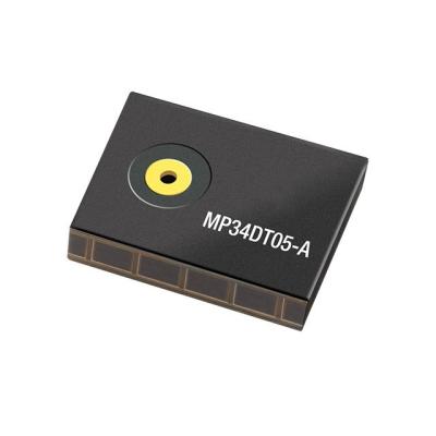 China Sensor IC MP34DT05TR-A Ultra-Compact Omnidirectional Digital MEMS Microphone for sale