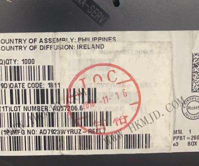 China Integrated Circuit Chip AD7923WYRUZ 4-Channel 200 kSPS 12-Bit ADC With Sequencer for sale