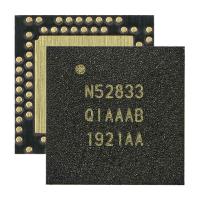 China Wireless Communication Module NRF52833-QDAA-R 2.4GHz BT v5.3 RF Transceiver IC for sale