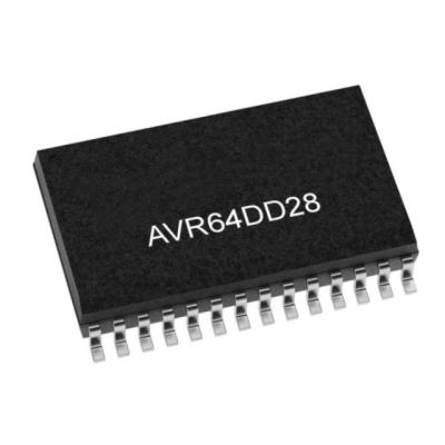 China Microcontroller MCU AVR64DD28T-E/SS 24MHz 64KB Flash 8Bit Microcontroller SSOP28 for sale