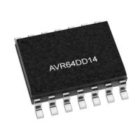 China Microcontroller MCU AVR64DD14T-I/SL SOIC14 1.8V To 5.5V 8Bit Microcontrollers Chip for sale