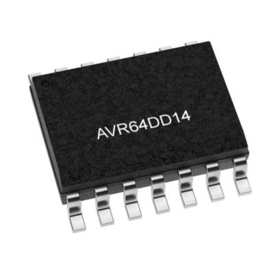 China Microcontroller MCU AVR64DD14T-I/SL SOIC14 1.8V To 5.5V 8Bit Microcontrollers Chip for sale