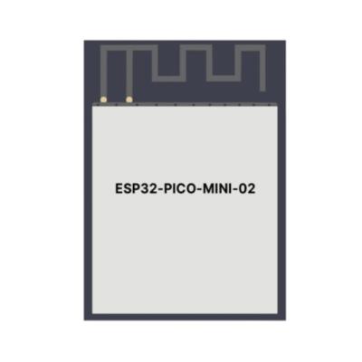 China ESP32-PICO-MINI-02-N8R2 Dual Core 32Bit WiFi BLE MCU Module 4MB Flash 2MB PSRAM for sale