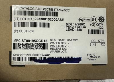 China Ethernet IC VSC7552TSN-V/5CC Telecom IC Ethernet Switch 888-FCBGA for sale