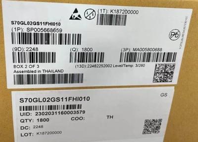 China Memory IC Chip S70GL02GS11FHI010 2Gbit Parallel NOR Flash Memory Chip BGA-64 for sale
