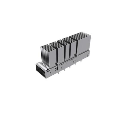 China Connectors UE36C1620005D6A Single Port Multi-Lane Pluggable QSFP DD Connector for sale