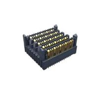 China Connectors 10124752-101LF High Bandwidth ExaMAX Backplane Connector for sale