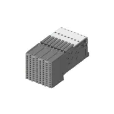 China Connectors HDTF-3-04-S-RA-HS-100 1.8mm High-Density Backplane Right-Angle Receptacle for sale