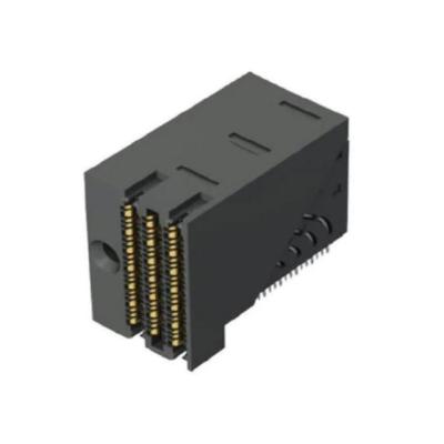 China Connectors EBTF-4-06-2.0-S-RA-1-L 48POS High-Speed Backplane Right-Angle Receptacle for sale
