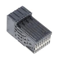 China Connectors HDTF-4-08-S-RA-HS-100 XCede HD Backplane Right-Angle Receptacle 64POS for sale
