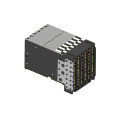 China Connectors 10171713-101LF 6-Pair EXAMAX2 High Speed Backplane Connector for sale