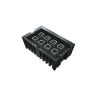 China Connectors IP5-08-05.0-L-S-1-TR IsoRate 50Ohm High-Isolation RF Plug Strip Connector for sale