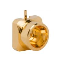 China Connectors 925-197J-51P SMPM Straight PCB Smooth Bore Jack Surface Mount for sale