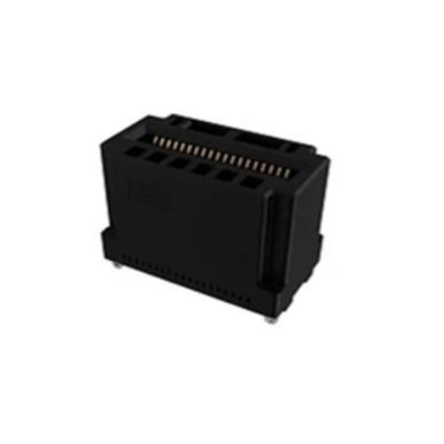 China CED010761142001 Connectors High Speed 0.80mm Card Edge Connector for sale