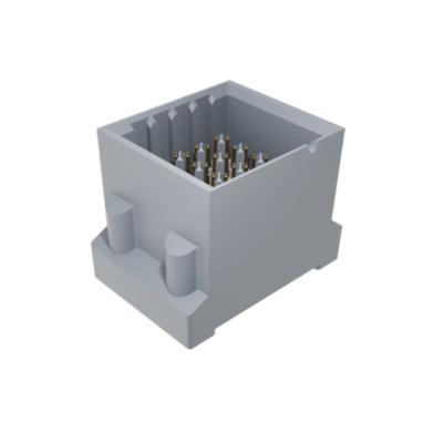 China 249-421H-11V Connectors Backplane Connectors 224Gb/s 4-Pair Vertical Header for sale