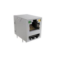 China RJE36188214H Connectors Combo-Stacked Connector 8POS Modular Jack Connector for sale