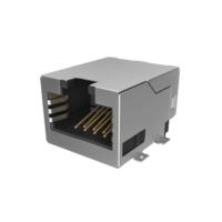 China RJE3B1886402N Connectors Modular Jack Connectors 8POS Single Port Modular Connectors for sale