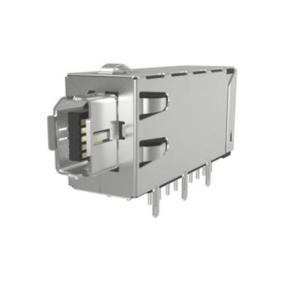 China NDMB154100 Connectors ix Industrial™ Magnetics Connectors 10POS for sale