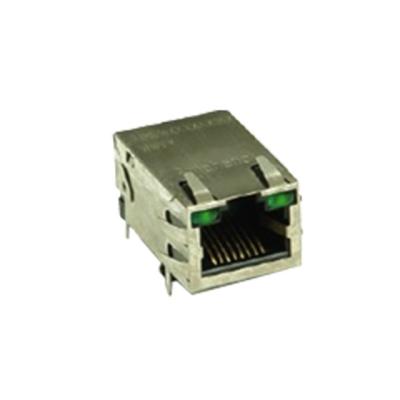 China RJMG163128101NR Connectors 1 Port Mod Jack Shielded Ethernet Connectors for sale