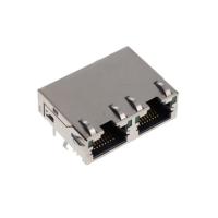 China RJMG212S24435ER Connectors Single Port Mod Jack Shielded Ethernet Connectors for sale