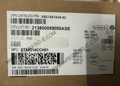 China Ethernet IC VSC7427XJG-02 26 Port Gigabit Ethernet Managed Layer 2 Switch IC with Surface Mount for sale