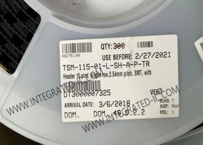 China TSM-115-01-L-SH-A-P-TR Connectors E.L.P.™ High Mating Cycle Connectors 15POS Pin Header for sale
