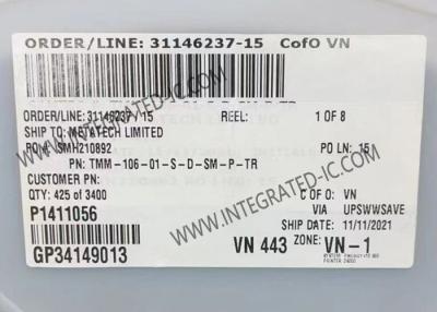 China TMM-106-01-S-D-SM-P-TR Connectors 12POS Low Profile Tiger Eye™ Header Strips for sale