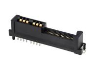 China CE1210000110111 Connectors 56Gb/s Card Edge Connectors For Baseband for sale