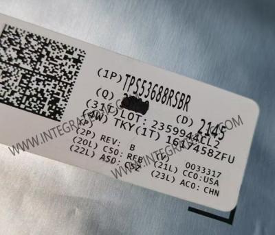 China Integrated Circuit Chip TPS53688RSBR Dual-Channel 8-Phase Buck Controller QFN-40 for sale