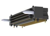 China SEAM-40-01-S-08-2-RA-K-TR Connectors 56 Gbps Array Connectors For Power Application for sale