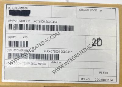 China XC7Z020-2CLG484I Field Programmable Gate Array FPGA with 766MHz Zynq-7000 System On Chip and 6-input LUTs in 484-CSPBGA Package for sale