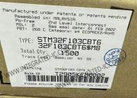 China STM32F103CBT6 Microcontroller MCU 72MHz 32-Bit Single Core ARM Cortex M3 Microcontrollers for sale