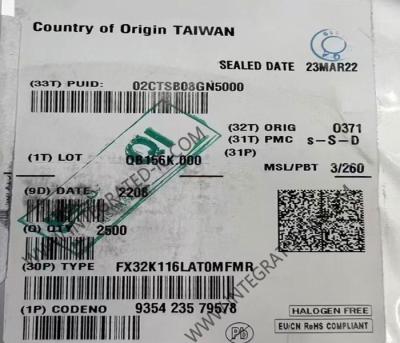 China FX32K116LAT0MFMR Microcontroller MCU 48 MHz Automotive Microcontrollers QFN-32 Package for sale