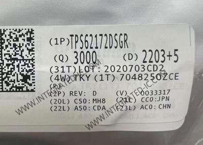 China TPS62172DSGR Integrated Circuit Chip 3V To 17V 0.5A Step-Down Converters With DCS-Control™ for sale