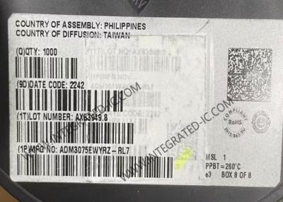 China Integrated Circuit Chip ADM3075EWYRZ 3.3V Low Power Data Transceivers SOIC8 for sale