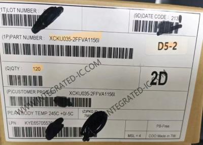 China XCKU035-2FFVA1156I Field Programmable Gate Array Kintex UltraScale FPGA IC FCBGA1156 for sale