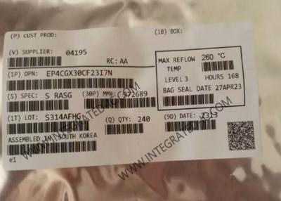 China EP4CGX30CF23I7N Field Programmable Gate Array 290 I/O 1.05 Mbit 200MHz Cyclone IV GX FPGA IC for sale