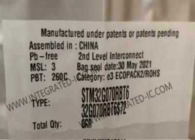 China Microcontroller MCU STM32G070RBT6 36 KB RAM Mainstream ARM Cortex-M0+ MCU for sale
