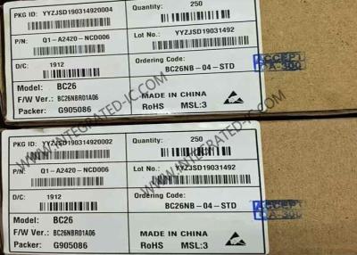 China BC26NB-04-STD Wireless Communication Module Multi-Band NB-IoT Module LCC Package for sale