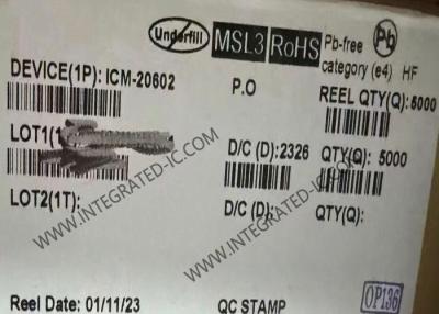 China ICM-20602 Sensor IC High Performance 6 Axis MEMS MotionTracking Device LGA16 for sale