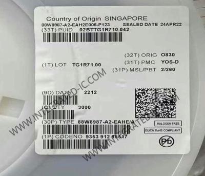 China 88W8987-A2-EAHE Wireless Communication Module Highly Integrated 2.4/5 GHz Dual-Band Wi-Fi 5 And BT Single-Chip for sale