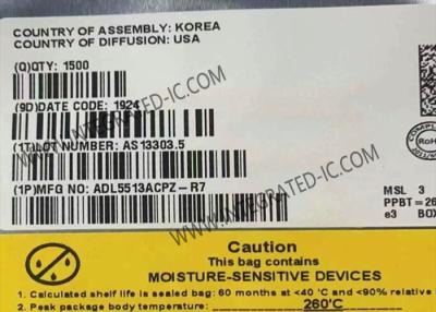 China ADL5513ACPZ Wireless Communication Module Logarithmic Detectors 80dB RF Detector IC for sale
