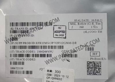 China Wireless Communication Module EFR32MG13P732F512GM48-DR Multi-Protocol Wireless RF Transceiver for sale