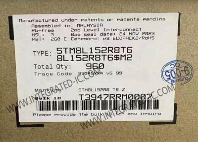 China STM8L152R8T6 Microcontroller MCU Ultra-Low-Power 8-Bit 16MHz MCU With Integrated EEPROM for sale