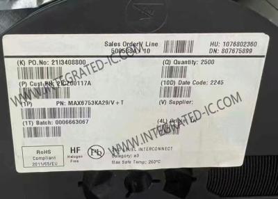 China MAX6753KA29 Integrated Circuit Chip µP Reset Circuits with Capacitor-Adjustable Reset/Watchdog Timeout Delay for sale